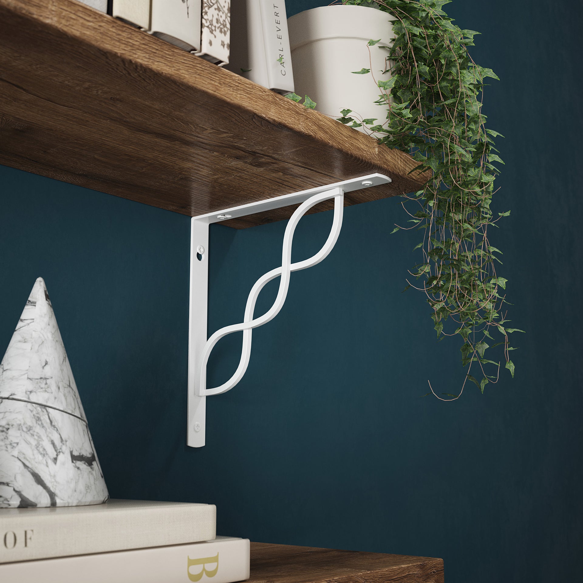 Twin Curve Brackets - Rothley