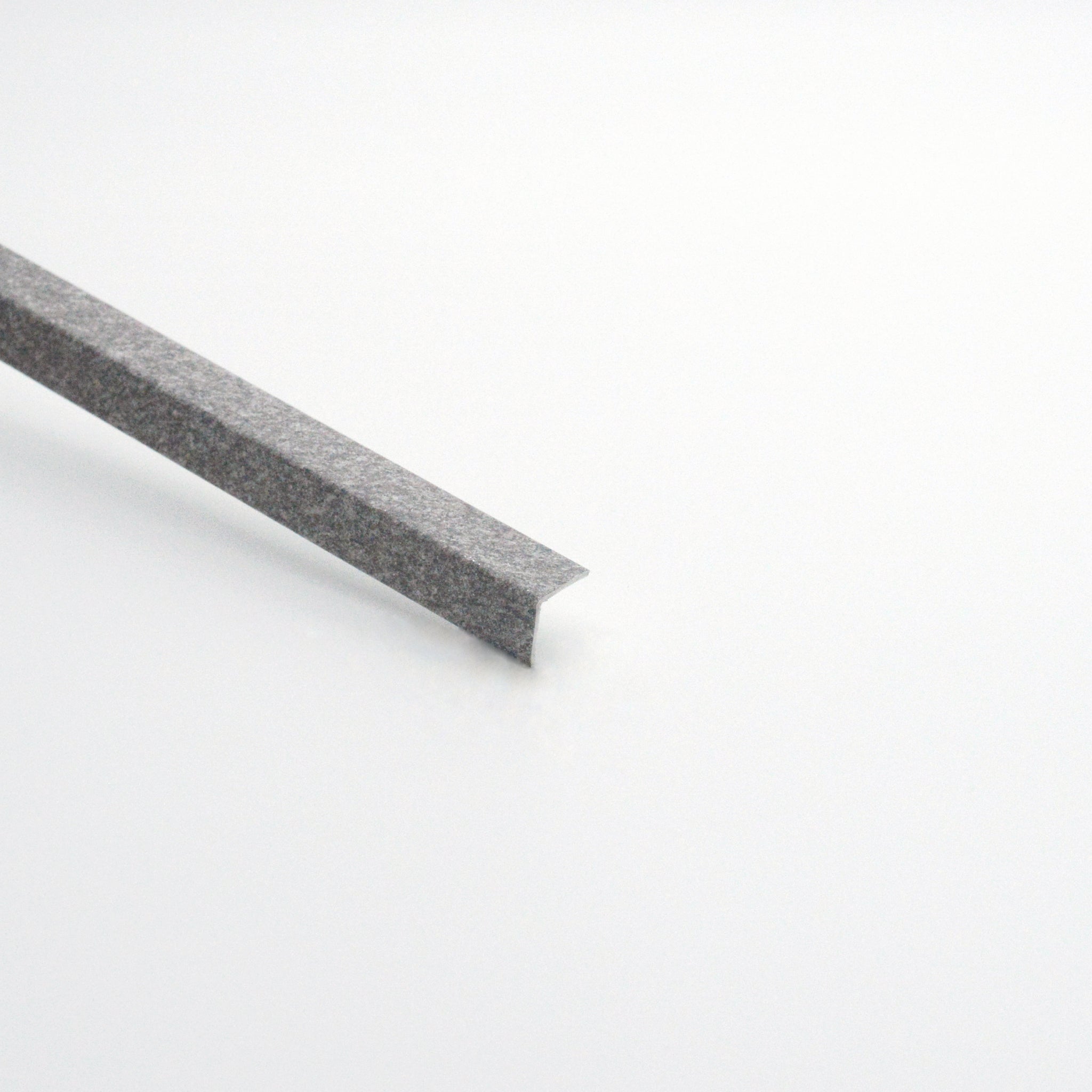 Equal Angle Profile Dark Granite - Plastic PVC - Rothley