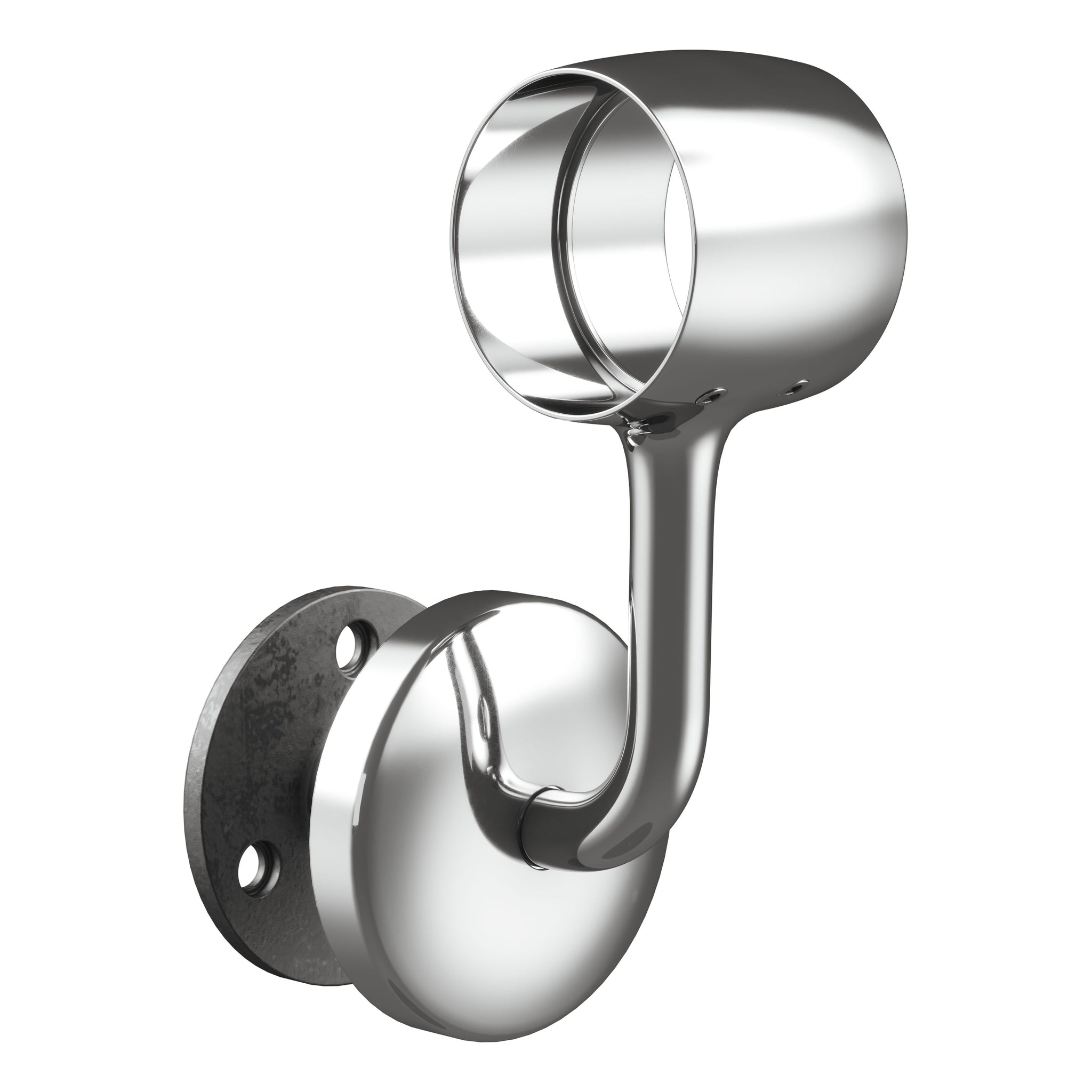 Rothley - Indoor Handrail Connecting Wall Bracket 40mm - Textured Grey ...