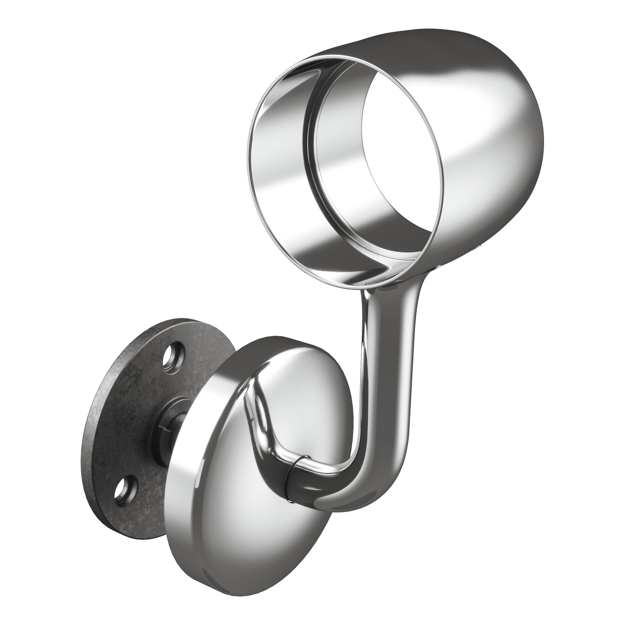 Rothley - Indoor Handrail Connecting Wall Bracket 40mm - Textured Grey ...