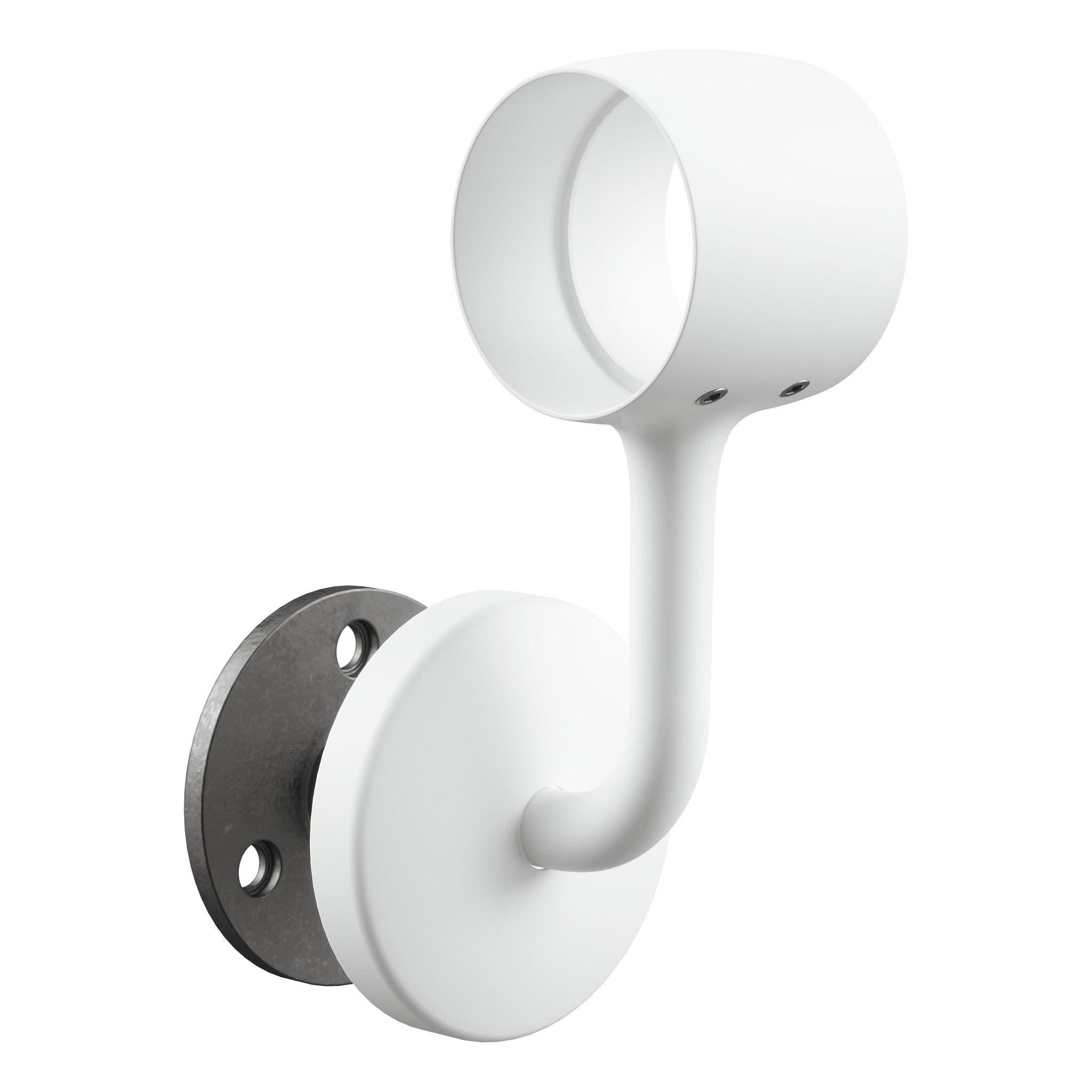 Rothley - Indoor Handrail Connecting Wall Bracket 40mm - Textured Grey ...