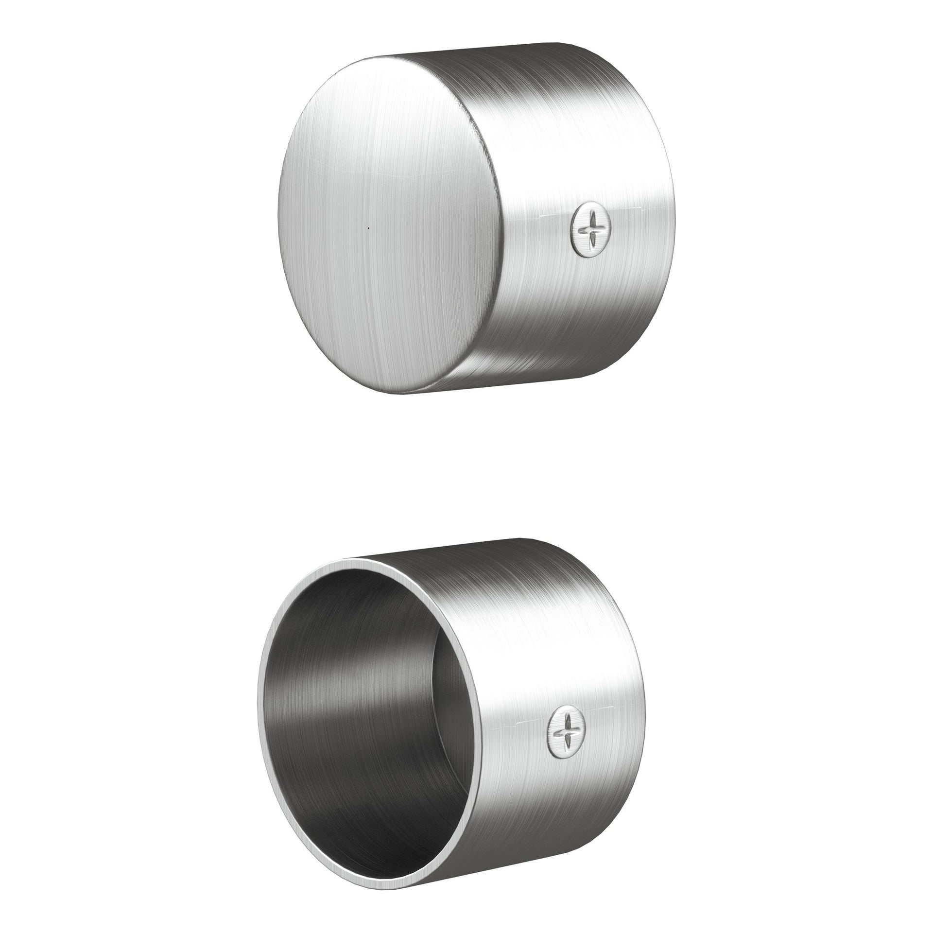 Indoor Handrail Deep Endcap 40mm (2 Pack) - Rothley