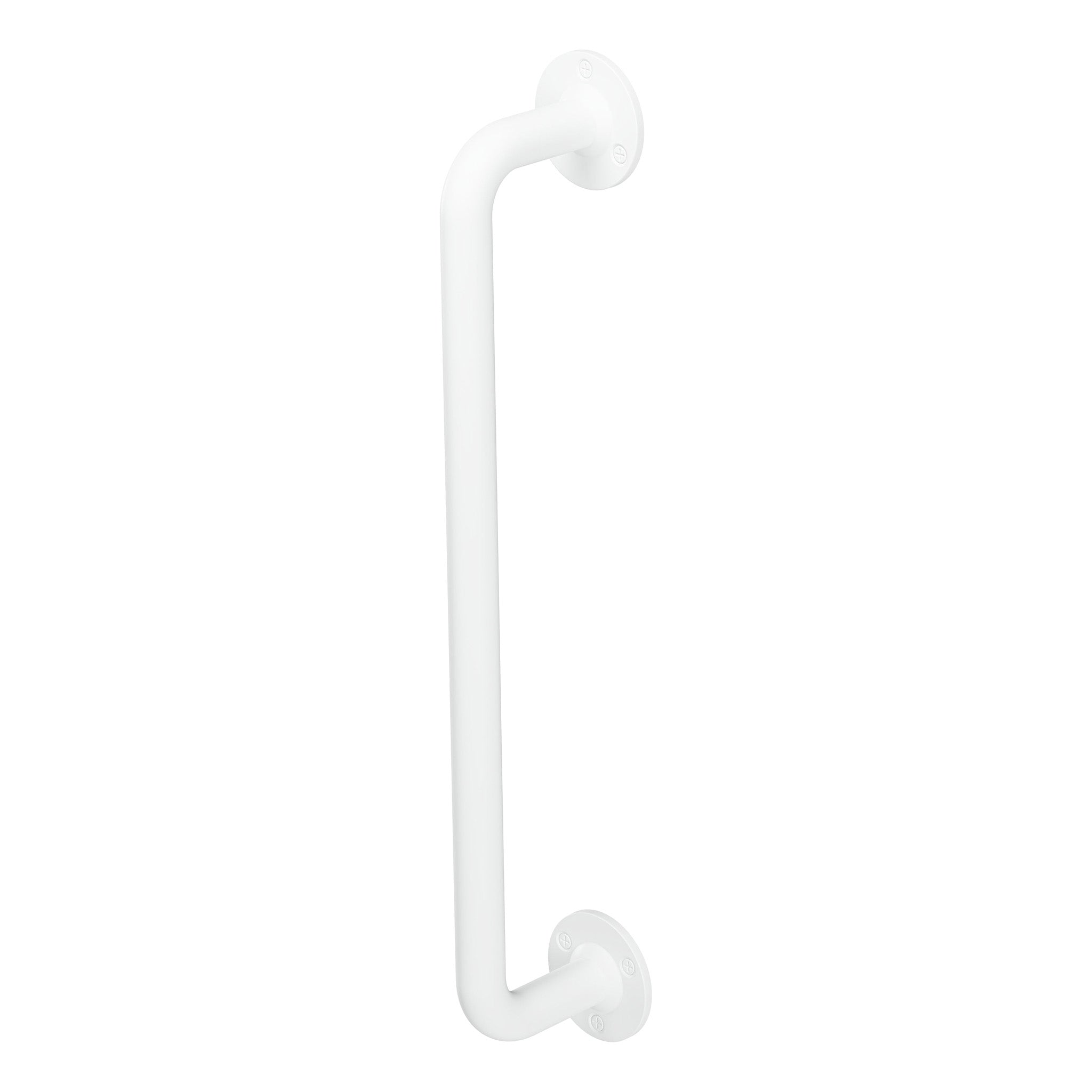 Steel Grab Rail Matt White 457mm x 25mm - Rothley