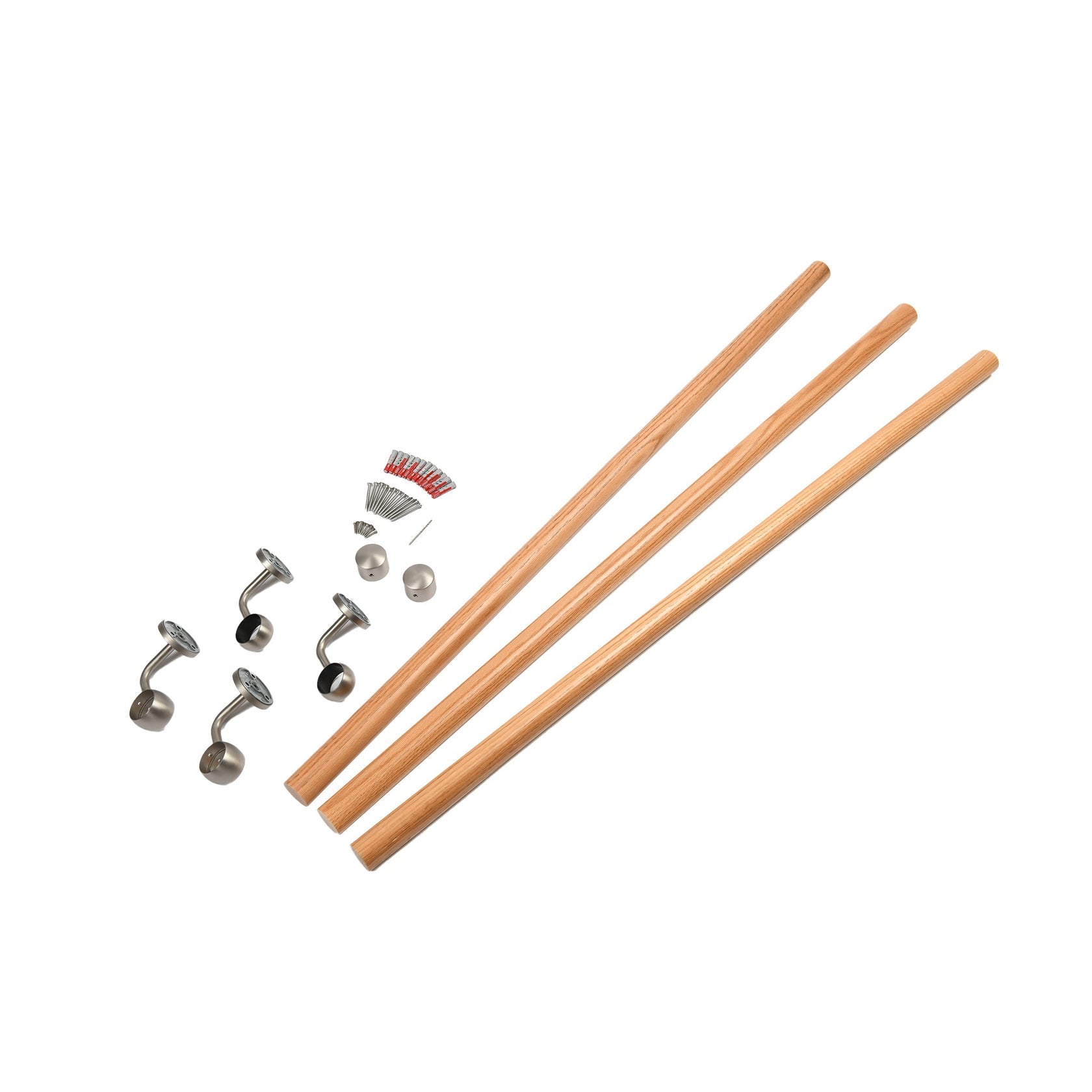 Indoor Wooden Handrail Kit - Rothley