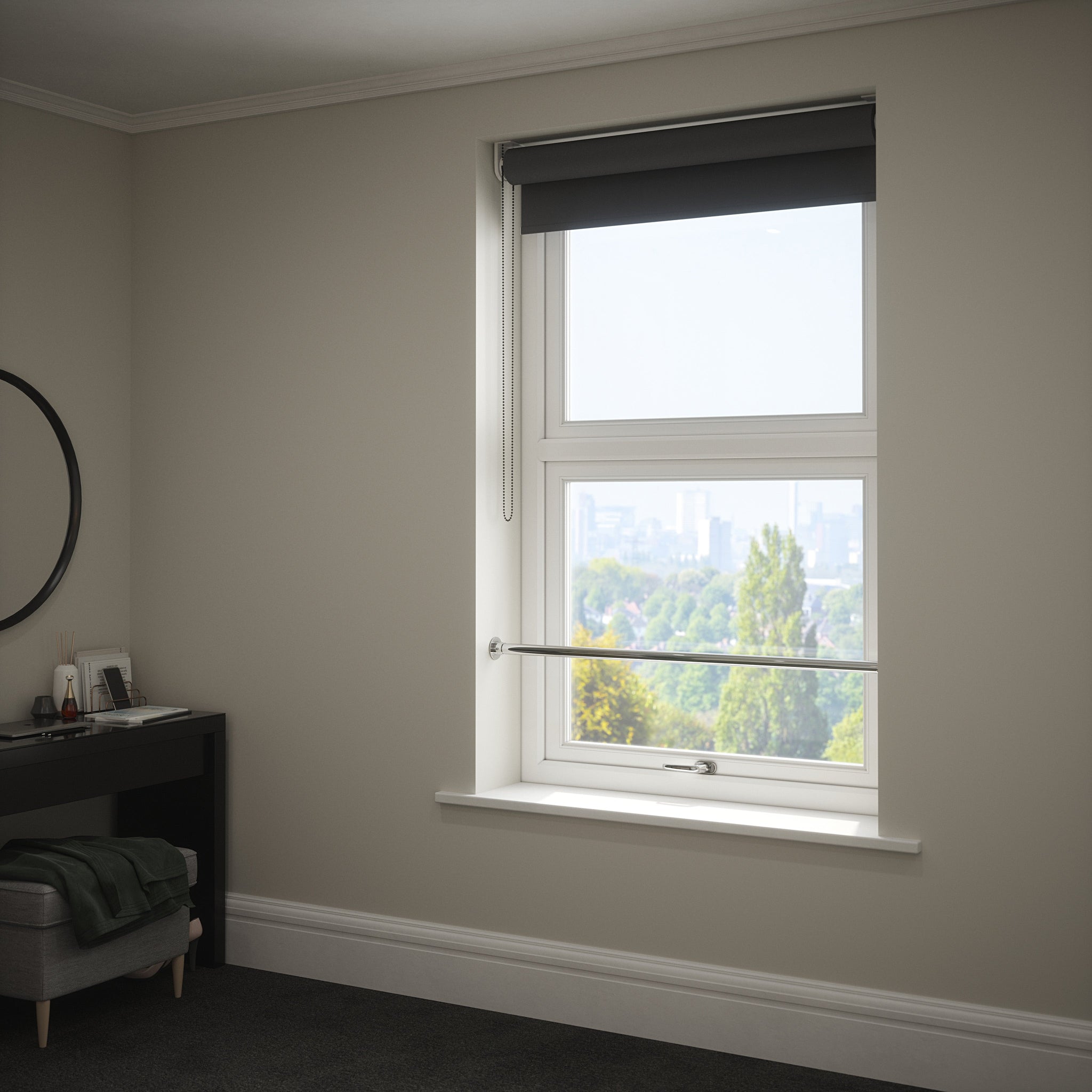 Window Safety Barrier | 32mm Stainless Steel BS6180 Compliant - Rothley