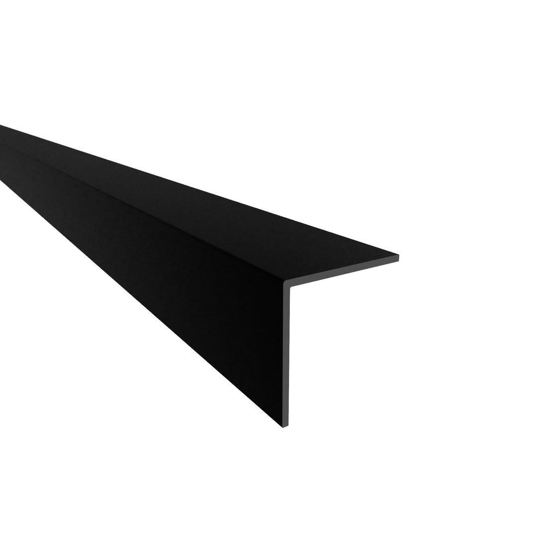 Equal Angle Profile Black - Plastic PVC - Rothley